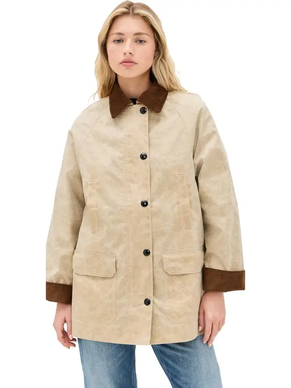 ALEX MILL Chiltern Street Barn Jacket - Beige