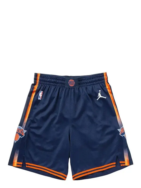 JORDAN Nba New York Knicks Swingman Shorts - Navy Blue/white