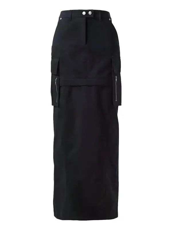 SRVC STUDIO Uma Maxi Skirt - Black