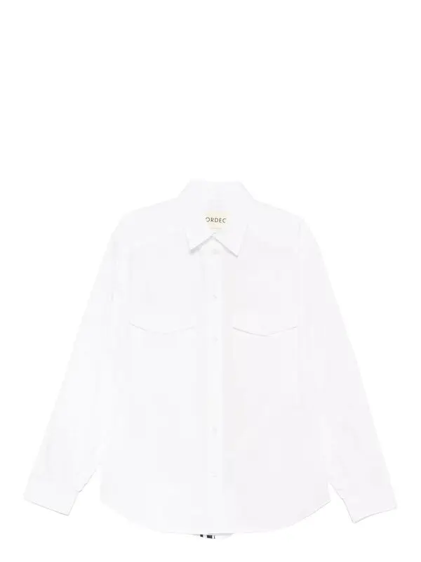 MORDECAI Poplin Shirt - White