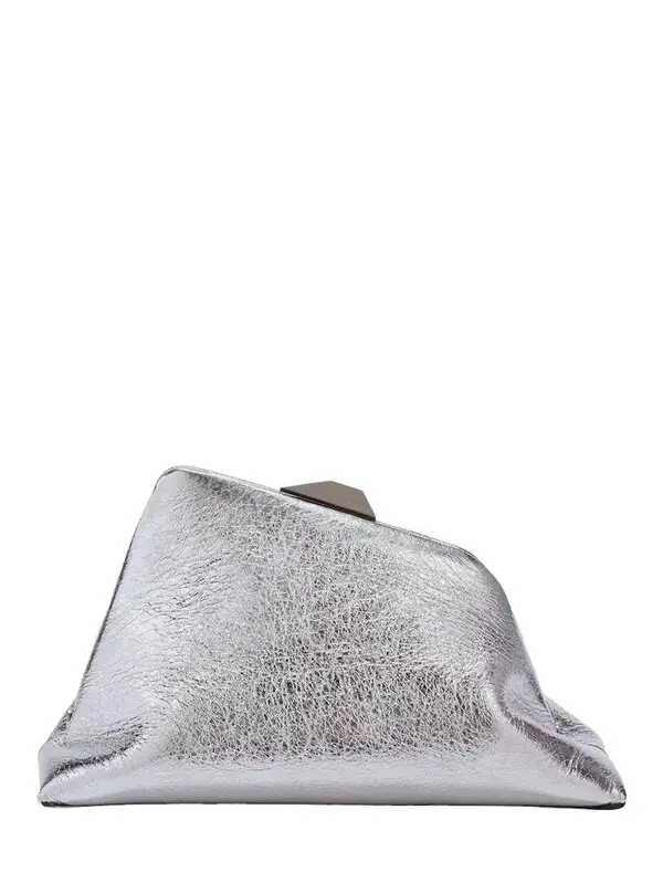 Attico Day Off Clutch - Silver