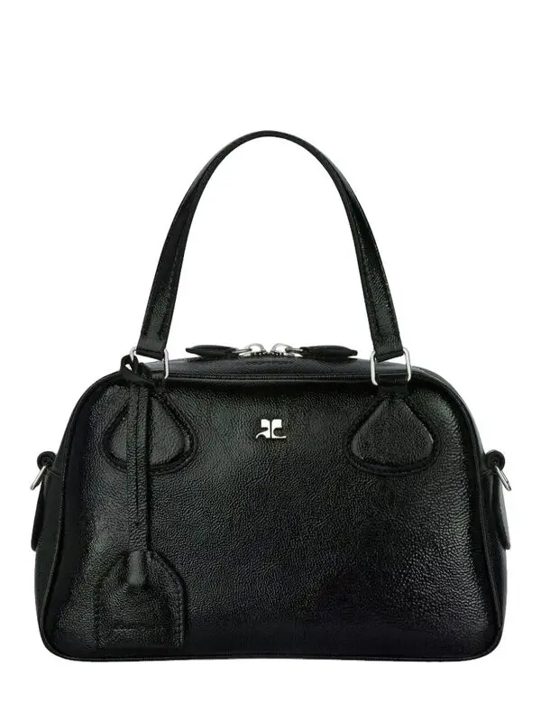 COURREGES Ac Stud Bowling Bag - Black