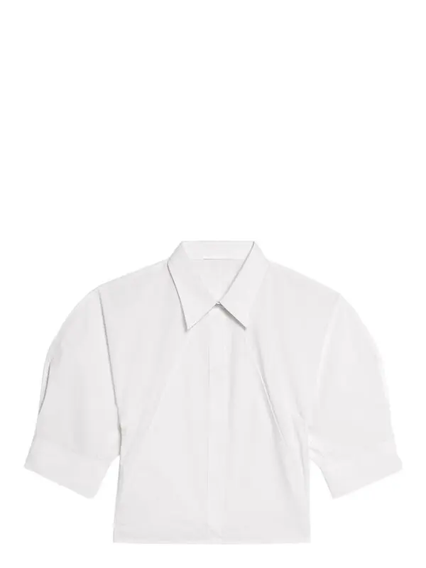 Helmut Lang Articulated Short-sleeve Shirt - Dusty Pink