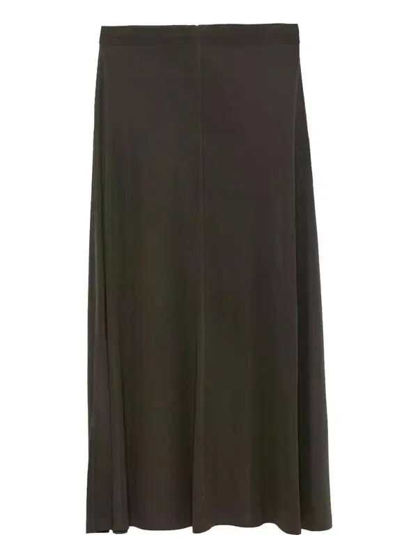 TOTEME Jersey Maxi Skirt - Green