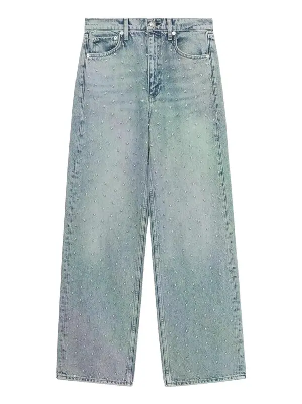 Rag & Bone Wide-leg Jeans - Blue