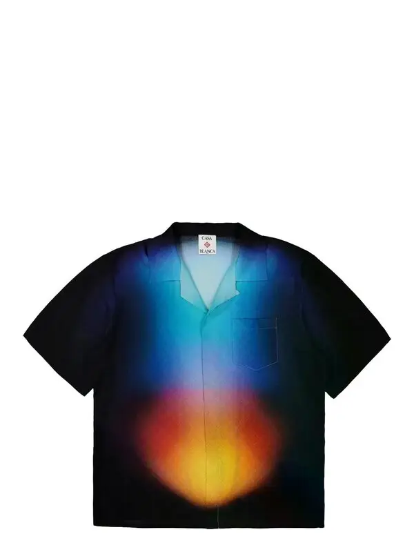 Casablanca Gradient-print Shirt - Black