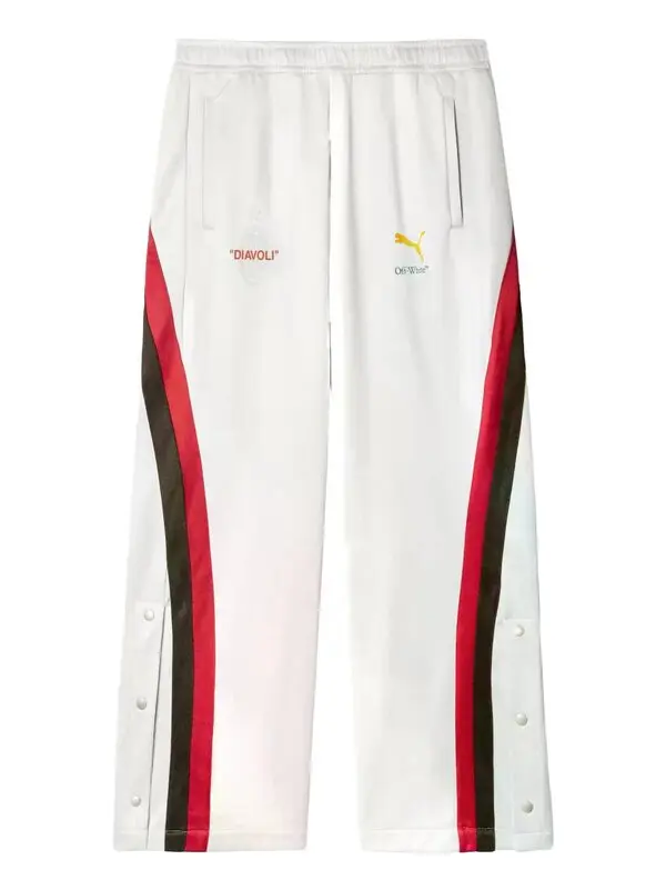 Off-White X Ac Milan X Puma Track Pants - Grey