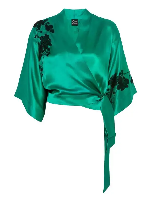Carine Gilson Lace Detailed Shirt - Green