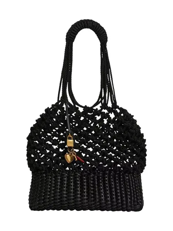 Dolce & Gabbana Interwoven Tote - Black