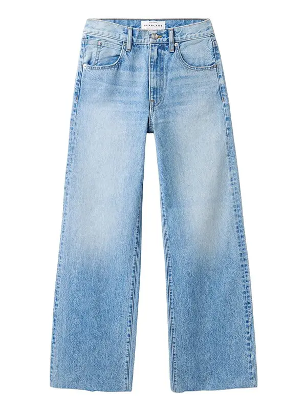 SLVRLAKE Grace Straight Leg Jeans - Feel The Love