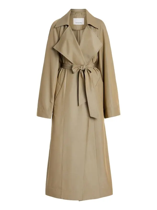 THE FRANKIE SHOP - Astoria Cutout Trench Coat