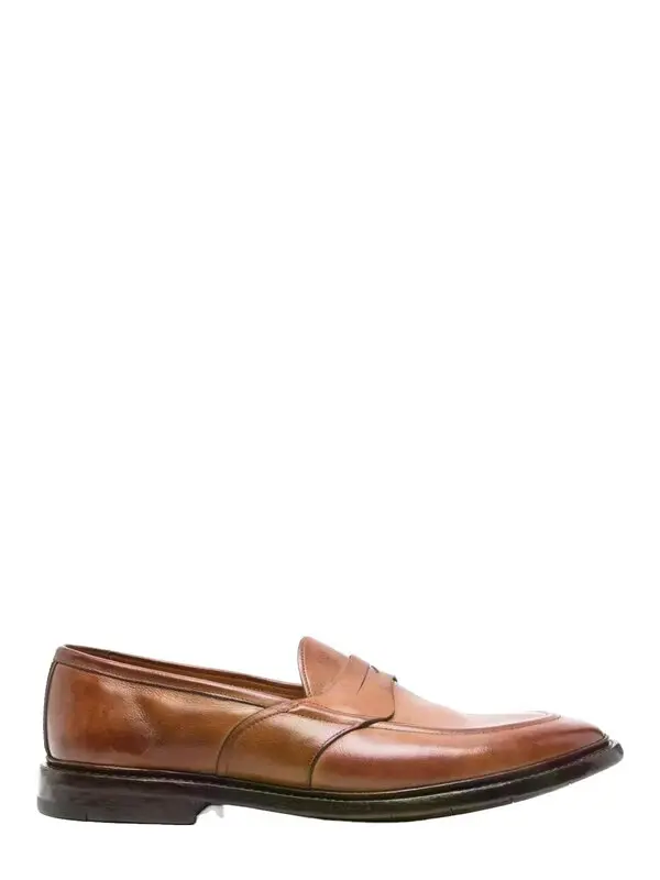 Premiata Leather Loafers - Brown