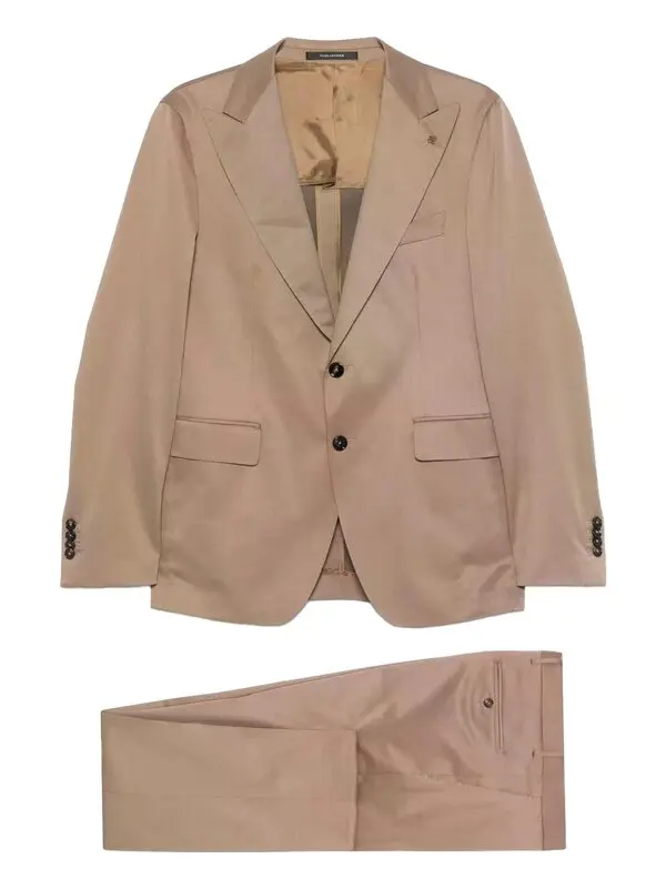 Tagliatore Single-breasted Suit - Brown