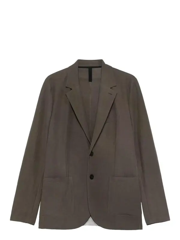 Harris Wharf London Single-breasted Blazer - Grey