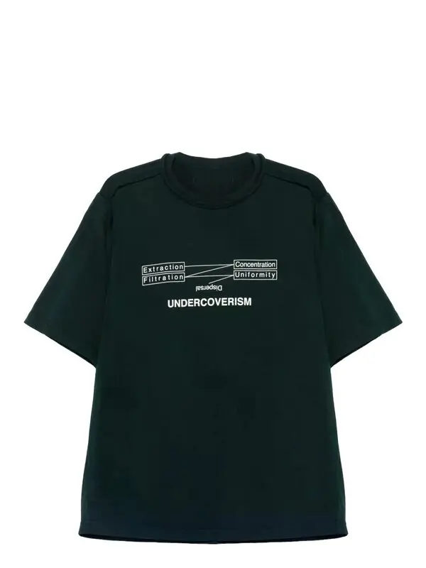 UNDERCOVERISM Logo-print T-shirt - Green