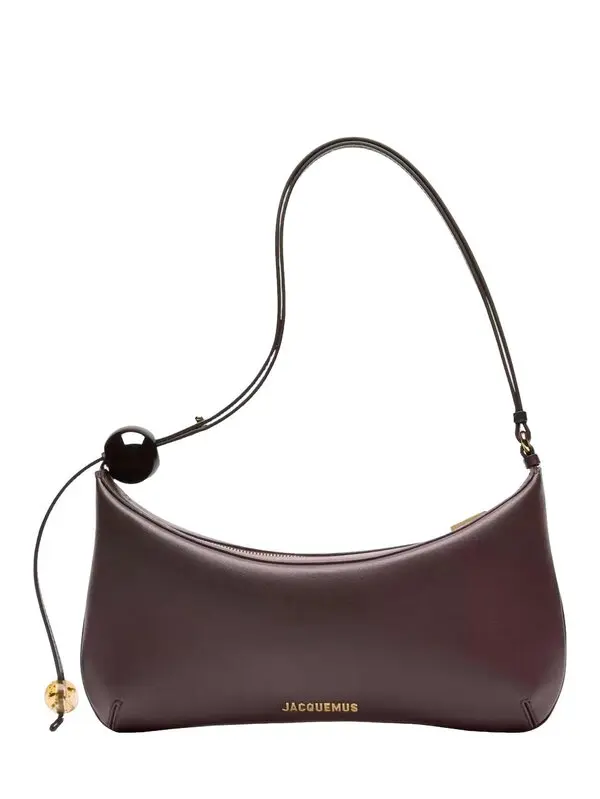 Jacquemus Le Bisou Perle Shoulder Bag - Brown