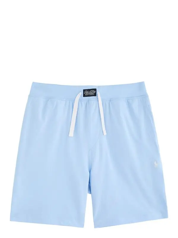 Polo Ralph Lauren Logo Cotton Shorts - Blue