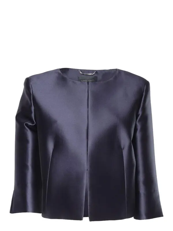 Alberta Ferretti Structured Jacket - Blue