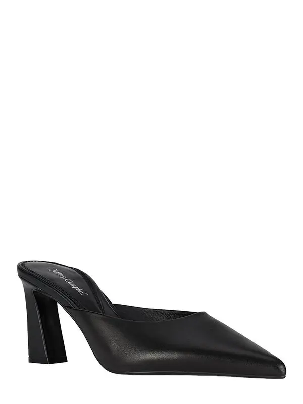 Jeffrey Campbell Unamused Mule Pumps - Black