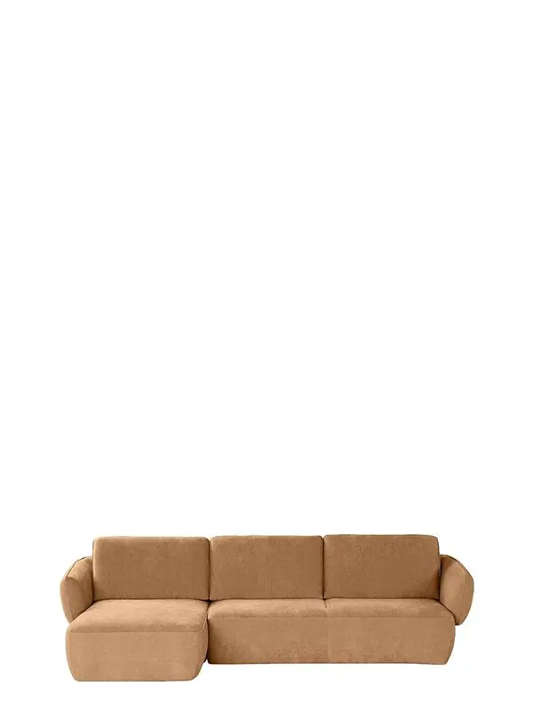 GIUSEPPE NICOLETTI Luna 2-piece Sectional - Capriccio - Ruggine