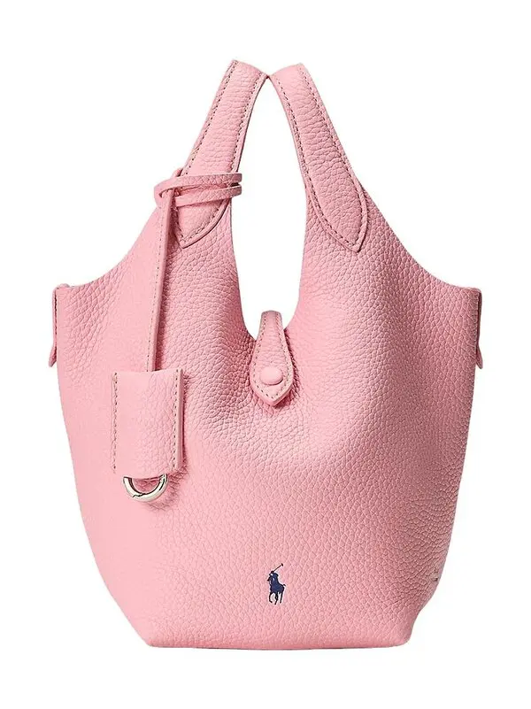Polo Ralph Lauren Polo Play Leather Tote & Crossbody - Cotton Candy
