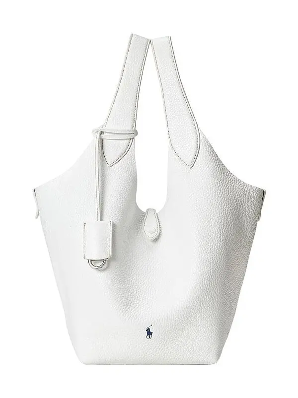 Polo Ralph Lauren Polo Play Leather Tote - Paper