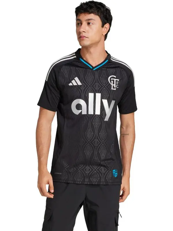 Adidas Charlotte Fc 25/26 Home Authentic Jersey - Black