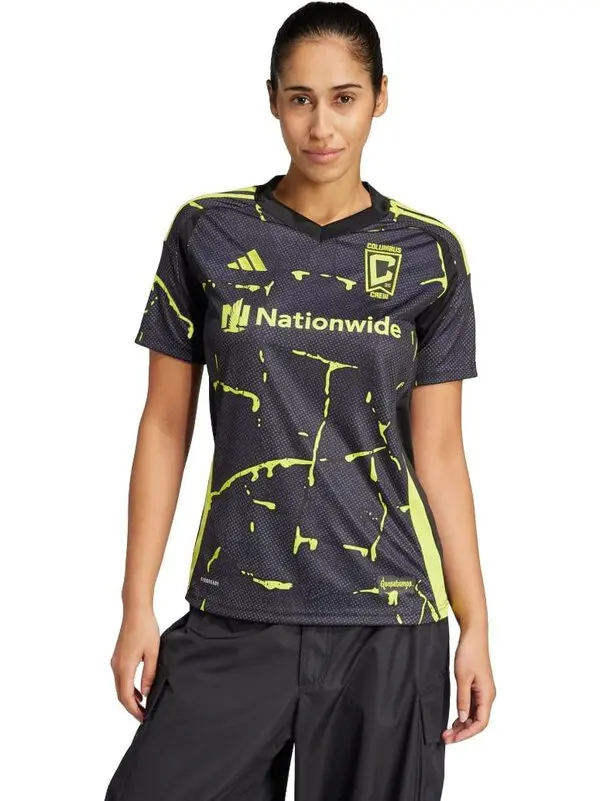 Adidas Columbus Crew 25/26 Away Jersey - Black