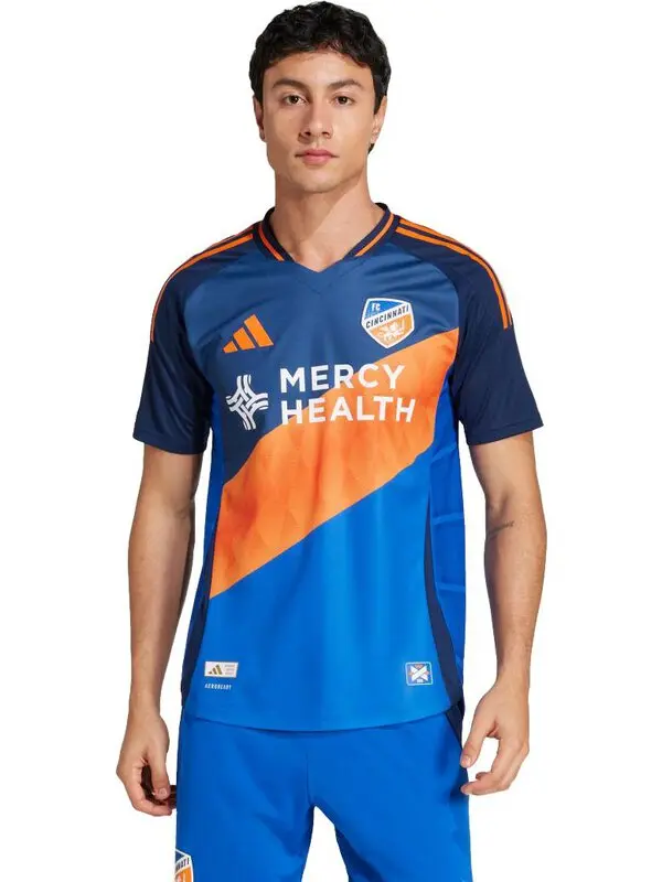 Adidas Fc Cincinnati 25/26 Away Authentic Jersey - Power Blue