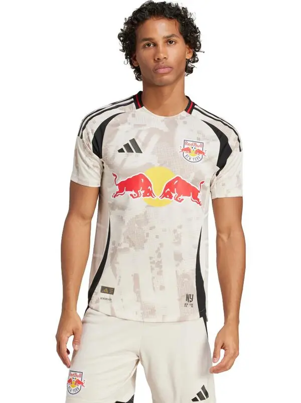 Adidas Red Bulls 25/26 Away Authentic Jersey - Halo Ivory