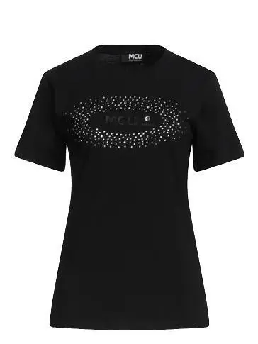 M.C.U. MARCO CASSESE UNION T-shirt With Swarovski Crystals - Black