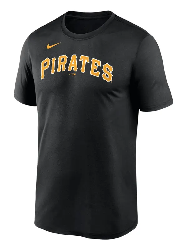 Nike Roberto Clemente Pittsburgh Pirates Legend Home Dri-fit Mlb T-shirt - Black