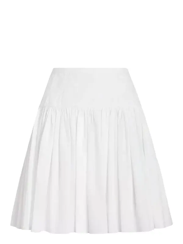 Dolce & Gabbana Flared Mini Skirt - White