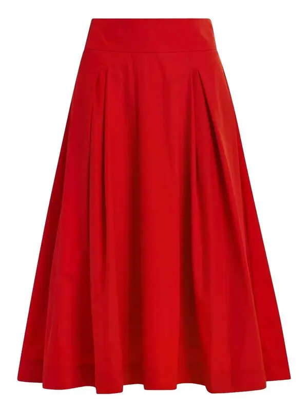 Essentiel Antwerp Hosanna Midi Skirt - Red