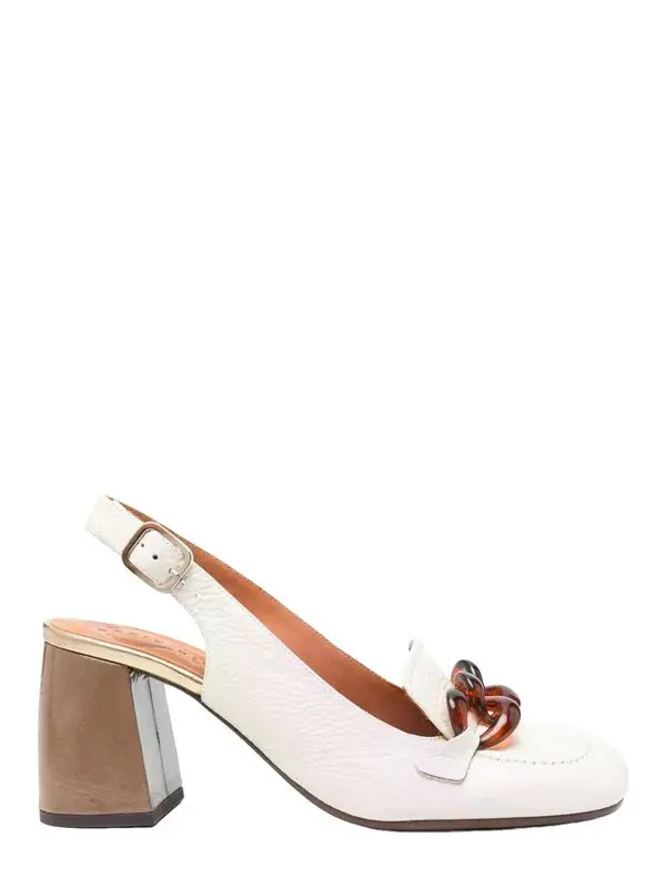 Chie Mihara 65mm Sopel Pumps - White