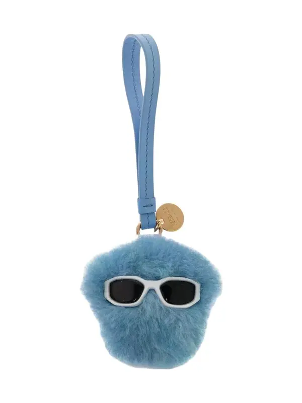 Versace Medusa Fluffy Charm - Blue