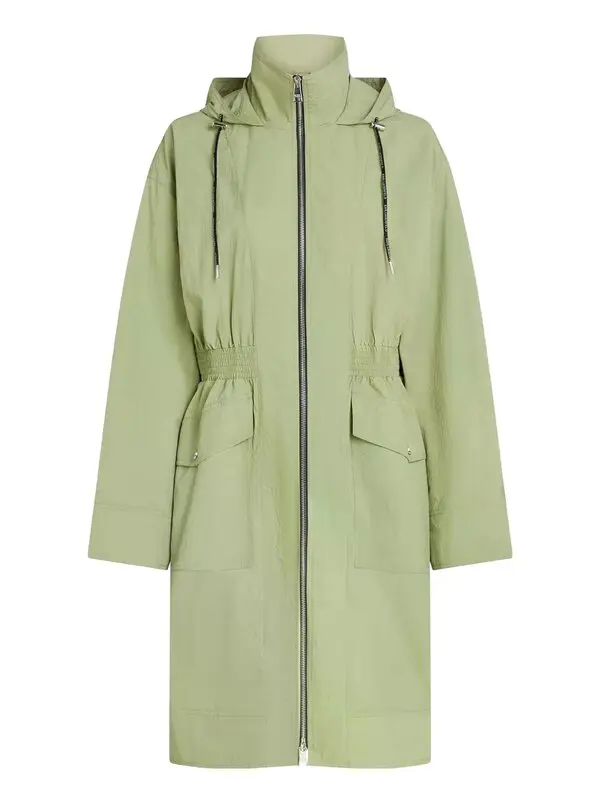 Karl Lagerfeld Hooded Parka Coat - Green