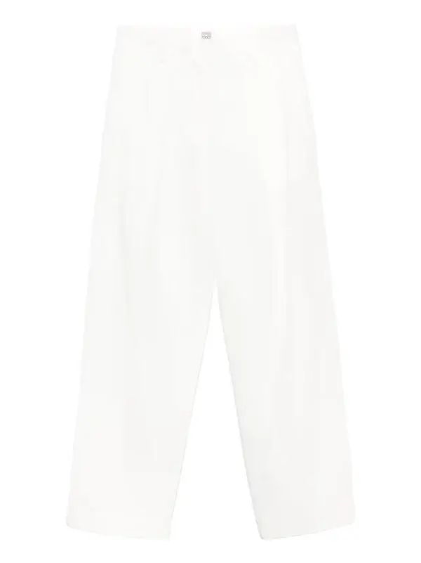 TOTEME Tailored Trousers - White