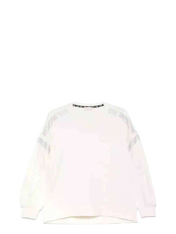 Liu Jo Strass-embellished Sweatshirt - White