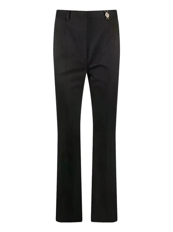 Versace Dv Flared Trousers - Black