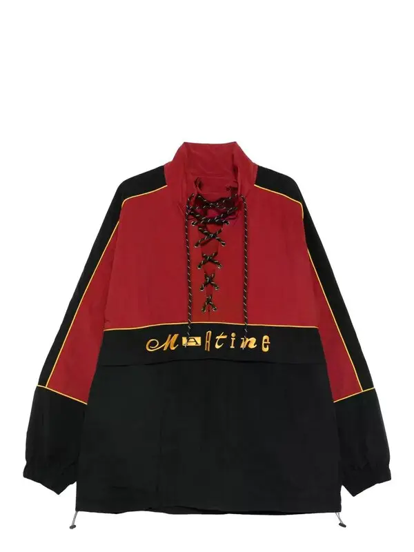 Martine Rose Lace-up Windbreaker - Black