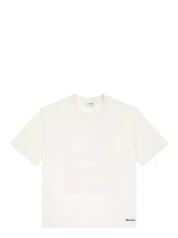 LANEUS Graphic-print T-shirt - White