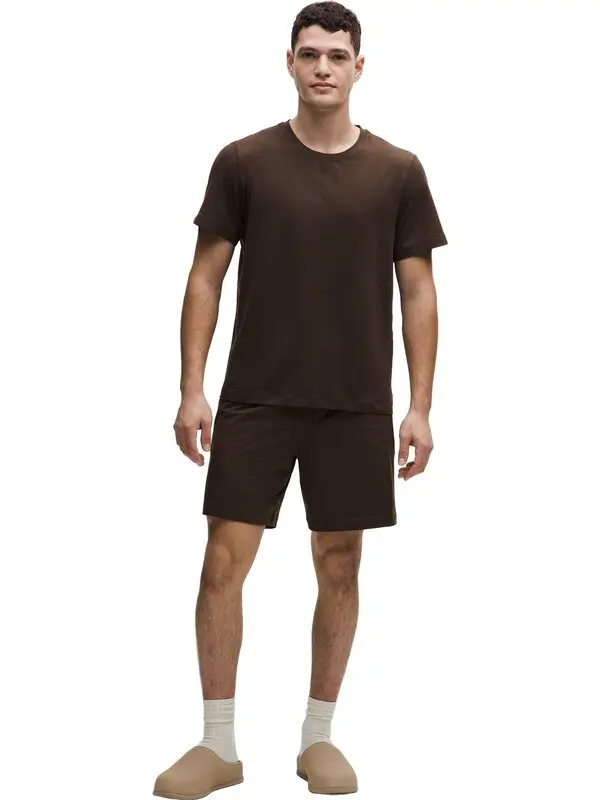 Lululemon Soft Jersey Short 7 - Walnut Crunch