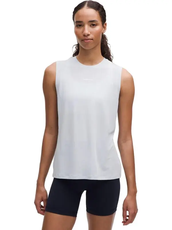 Lululemon Jersey Training Muscle Tank Top - Starch Blue