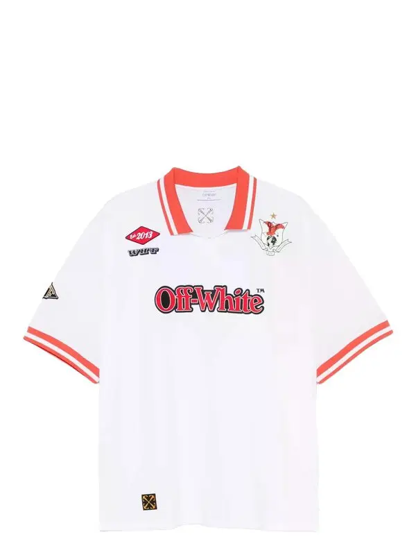 Off-White Eagle Soccer T-shirt - White