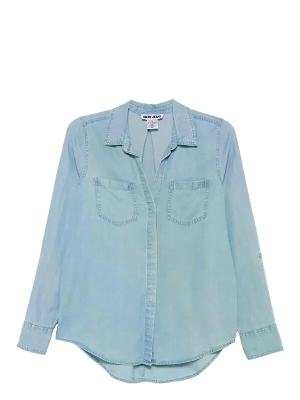 Dkny Chambray Shirt - Blue