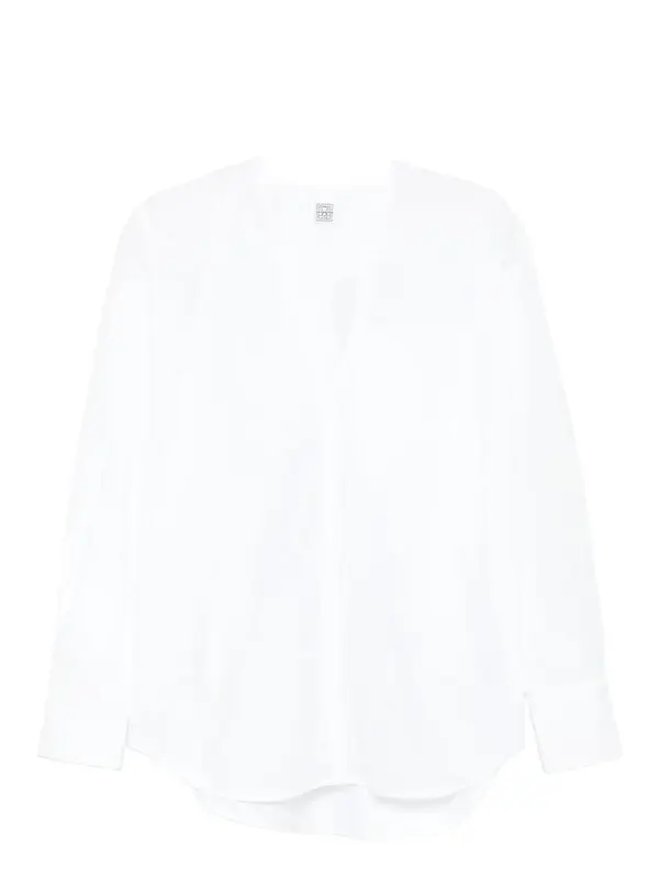 TOTEME V-neck Blouse - White