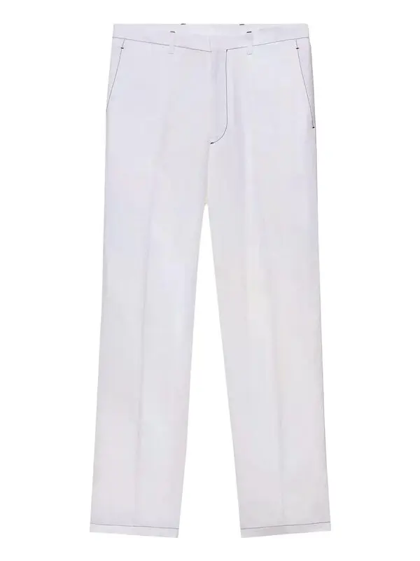 Prada Linen Pants - White