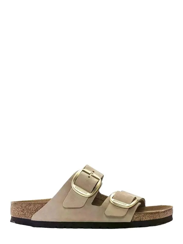 BIRKENSTOCK Arizona Buckled Slides - Neutrals