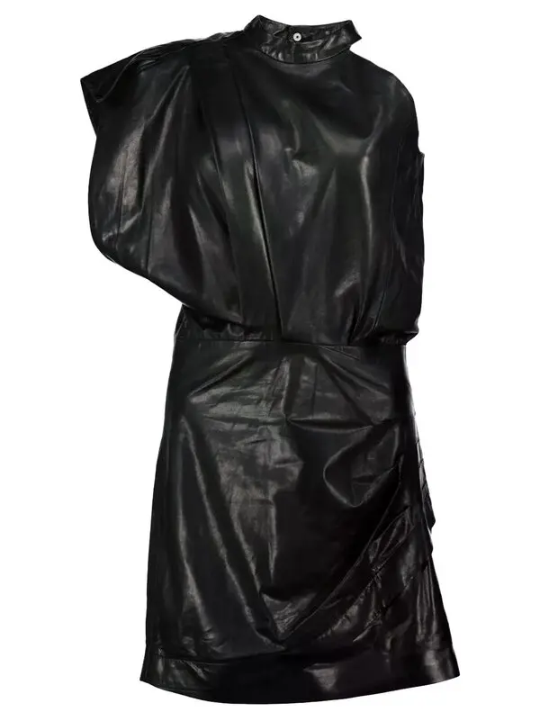 IRO PARIS Leather Dress - Black